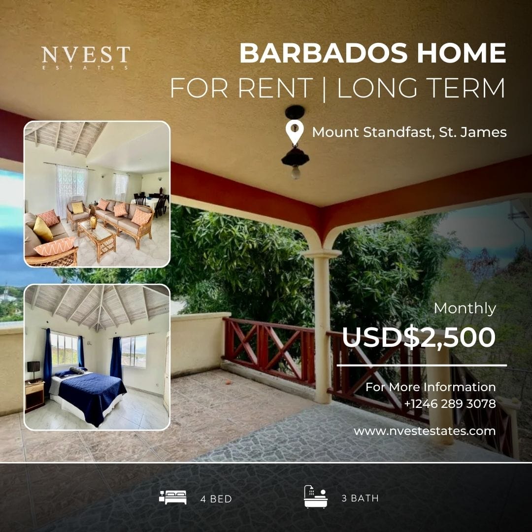 4 Bed Home - Mango Tree Mount Standfast Gardens » Barbados Real Estate ...