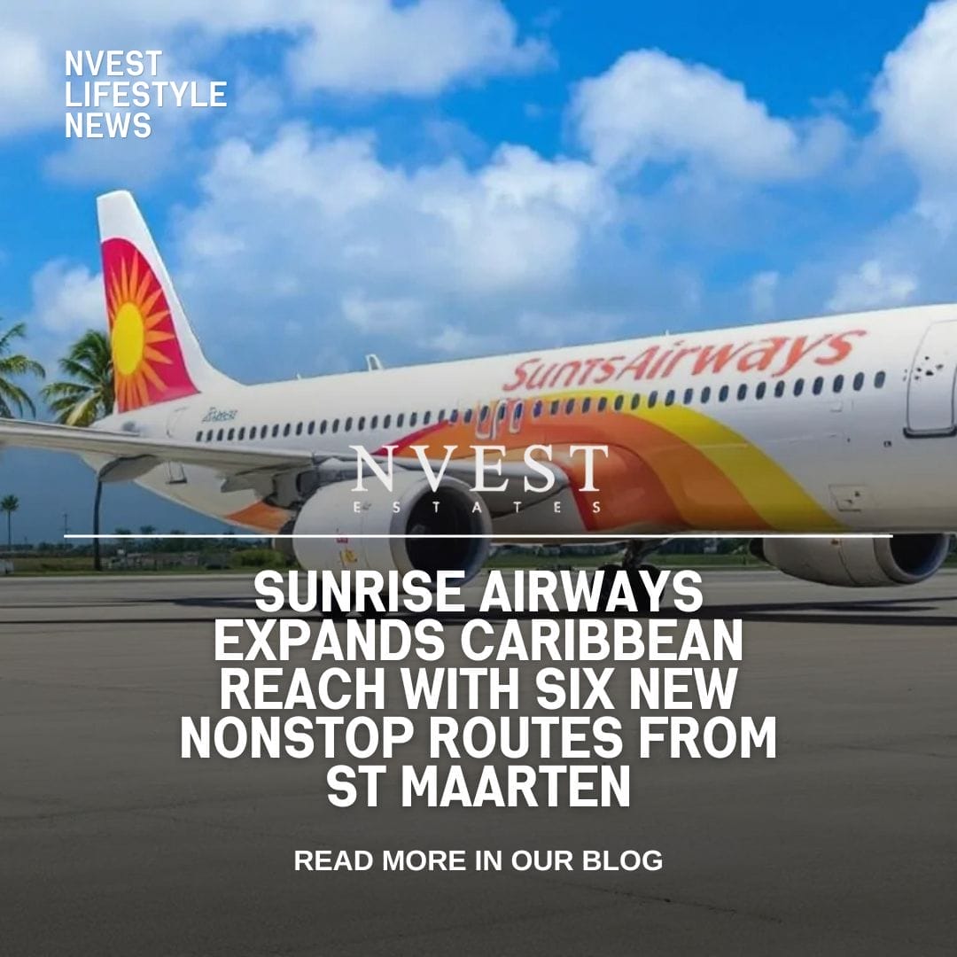 Caribbean News - Sunrise Airways Expands Caribbean Reach With Six New ...