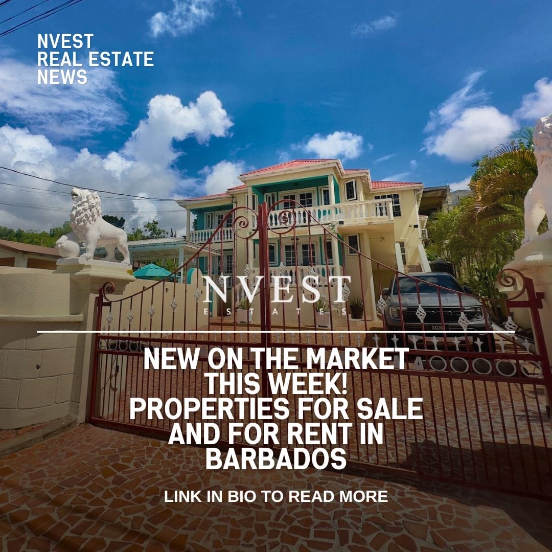 Barbados Real Estate News - New on the Market This Week! Properties for ...