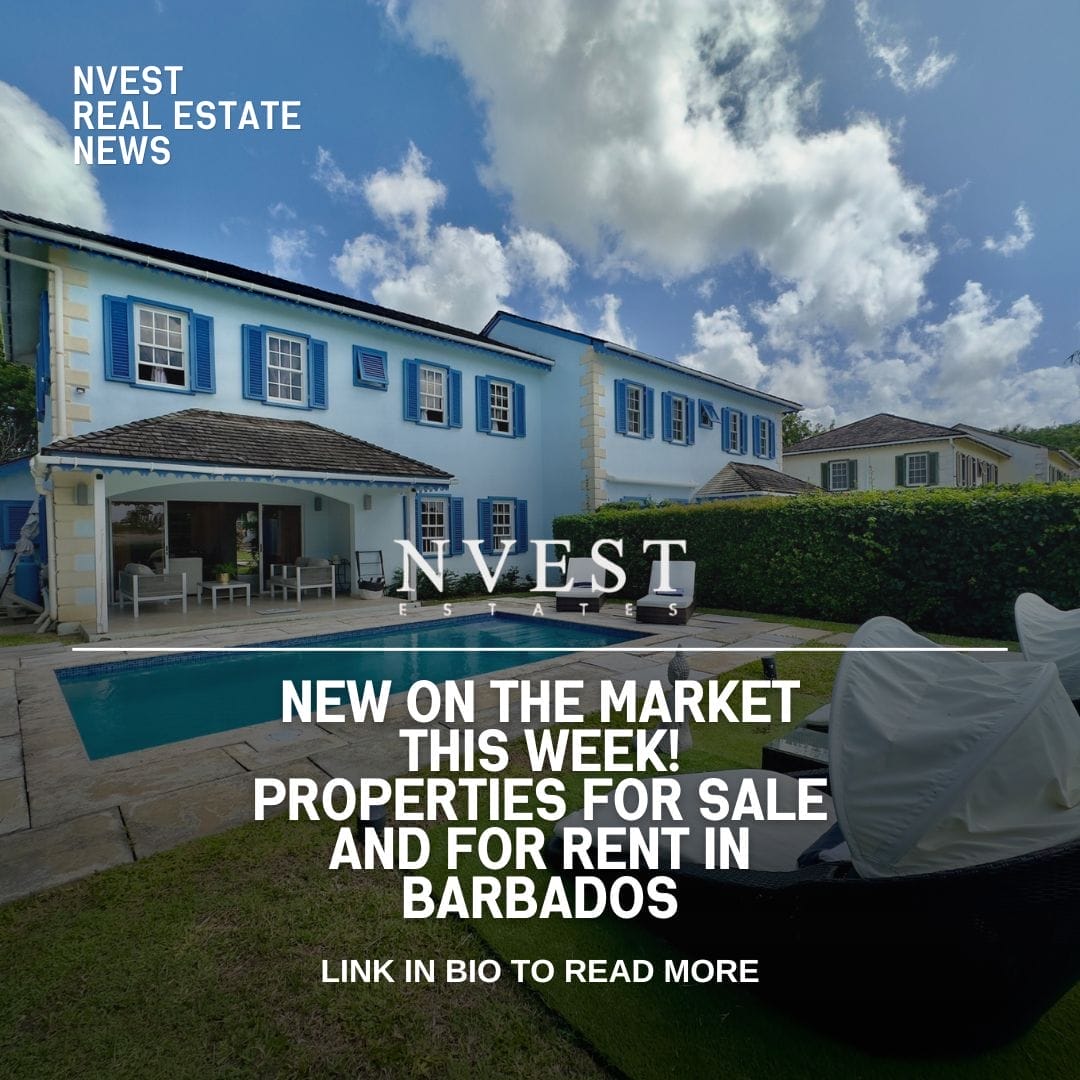 Barbados Real Estate News - New on the Market This Week! Properties for ...